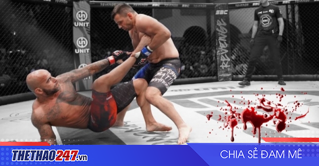 VIDEO: Bị khóa chân, võ sĩ tung cú đấm 'sấm sét' khiến đối thủ bất tỉnh